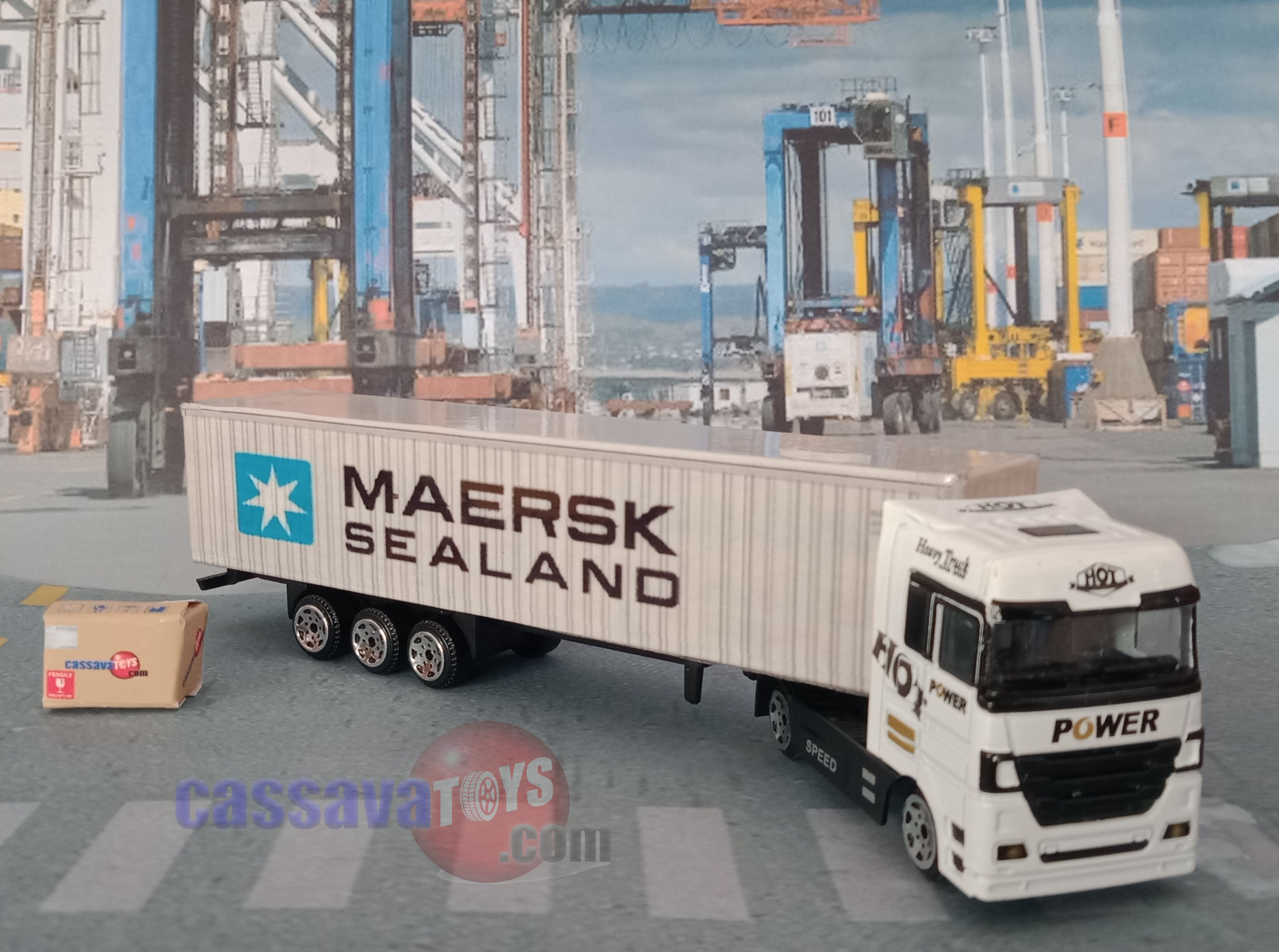 Diecast Truck Container maersk – Cassava Toys