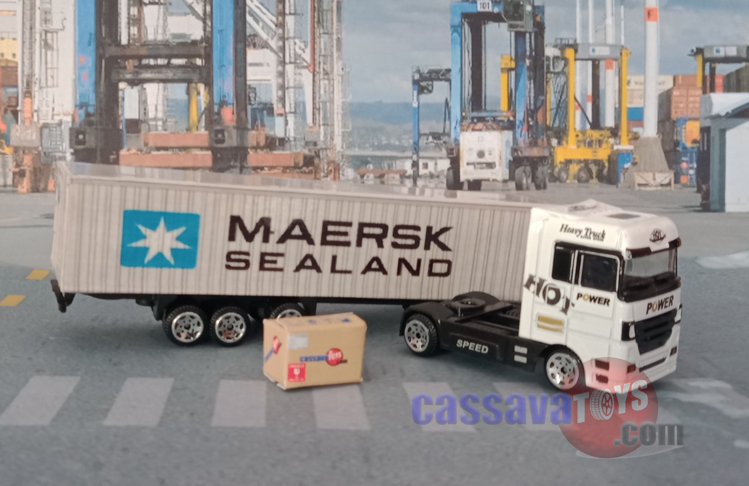Diecast Truck Container maersk – Cassava Toys