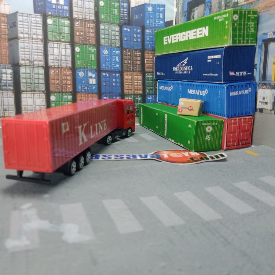 Diecast Truck Container KLINE (1/87) – Cassava Toys